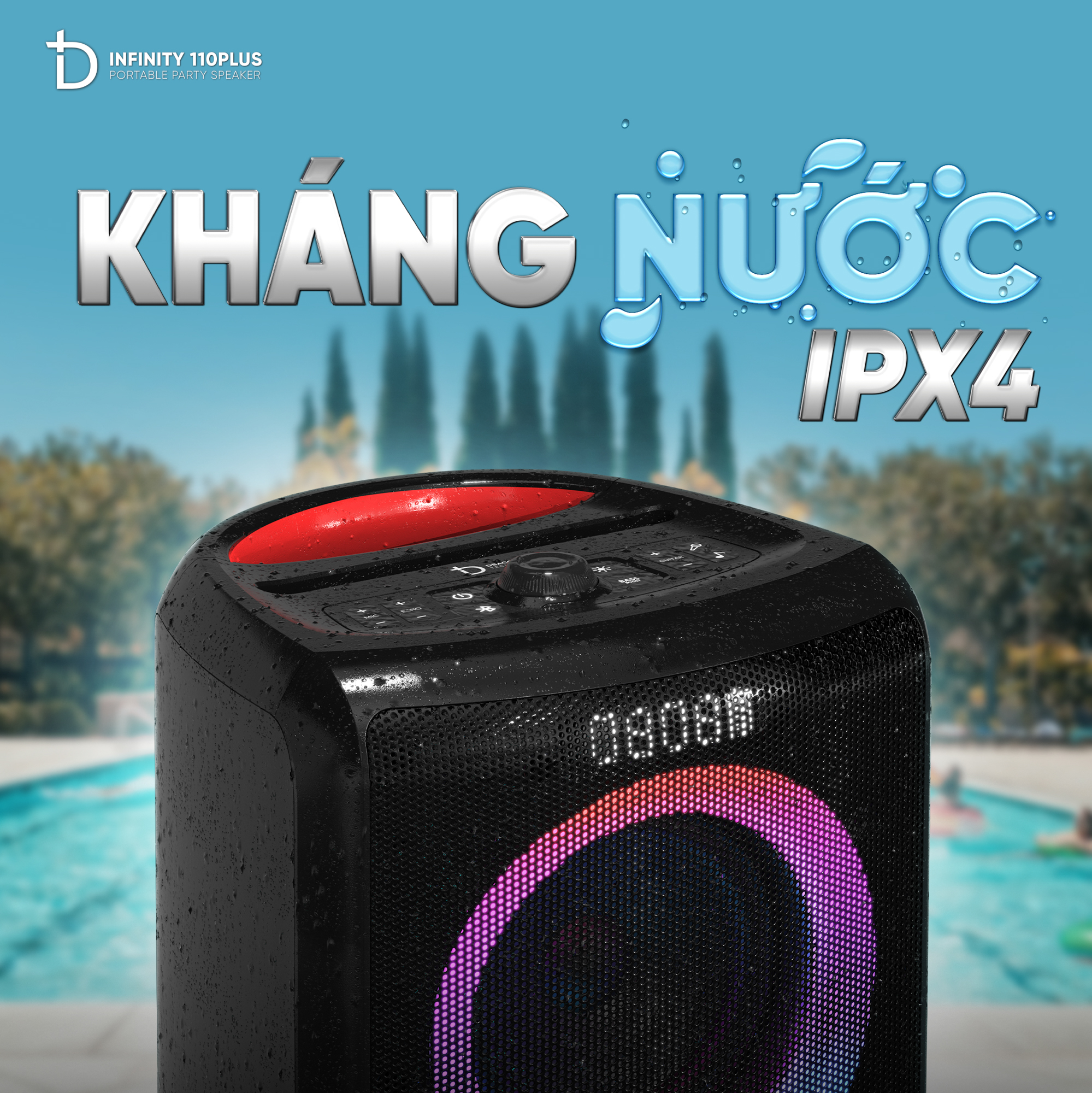 Dòng Loa Di Động Infinity110Plus- Dòng Loa Đáng Mua Nhất Cho Mùa Du Lịch